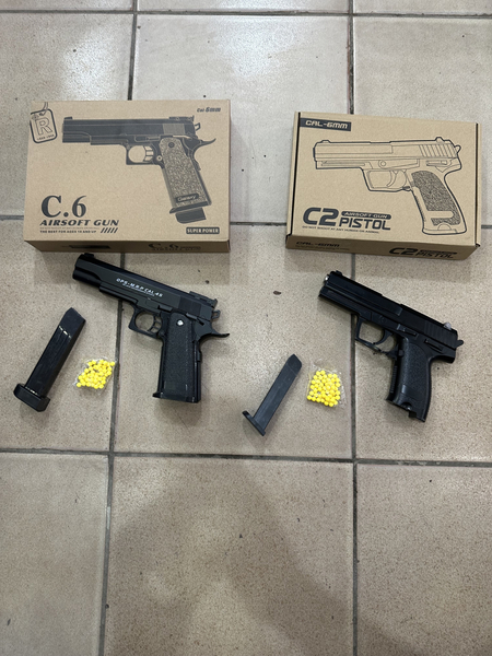 AIRSOFT GUN C.2 C.6 Металл пистолет Castle toys uz телеграм канал