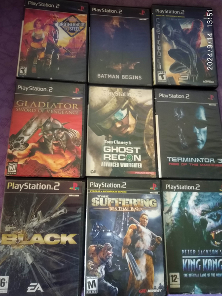 Диски для консоли PS 2
