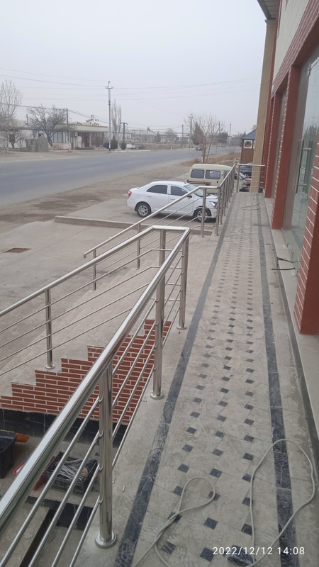 Перила из нержавеющей стали