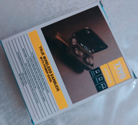 Беспроводные блютуз наушники TWS F9-5 с PowerBank