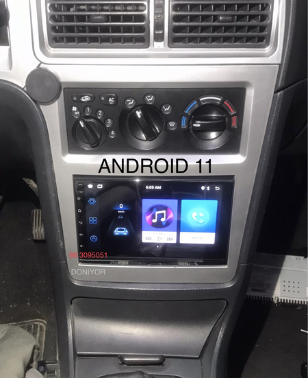Андроид Wifi gps usb bt ақли мафон янг мадел келд gentra cobalt nexia