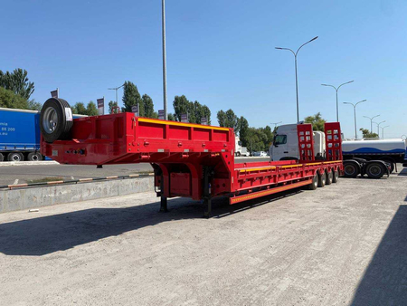 Полуприцеп тяжеловоз низкорамный Shengrun 60 Т CIP TASHKENT