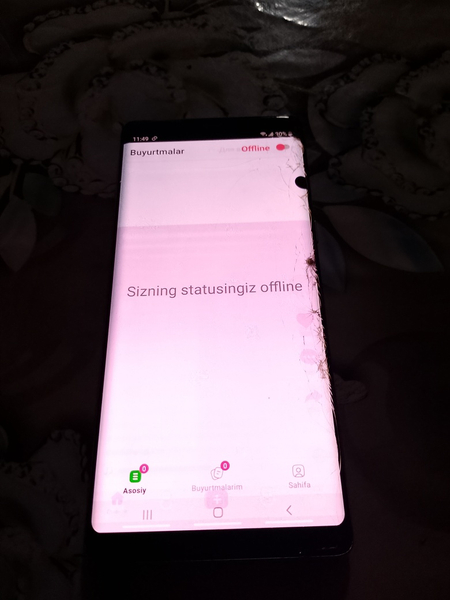 Samsung galaxy note 8 6/64GB Android 9