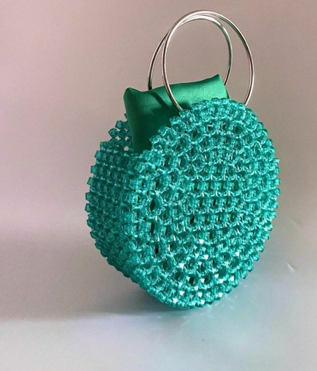 Ручная работа сумки из бусин