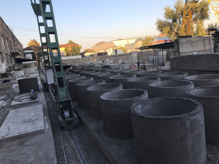 Кольца колодец днища ЖБИ