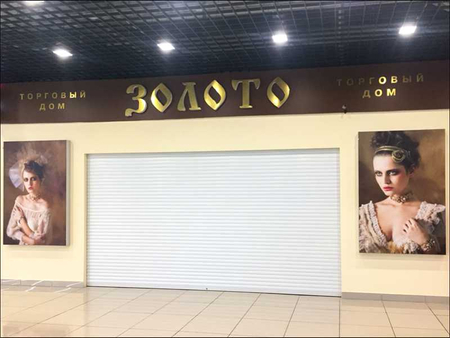 Уличные и гаражные рольворота из пенозаполненного профиля RH77M
