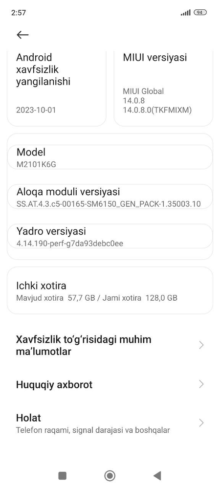 Redmi 10 not pro