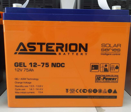 Аккумуляторы Гелиевые Серии GEL ASTERION