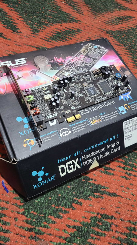 asus xonar dgx аудио карта