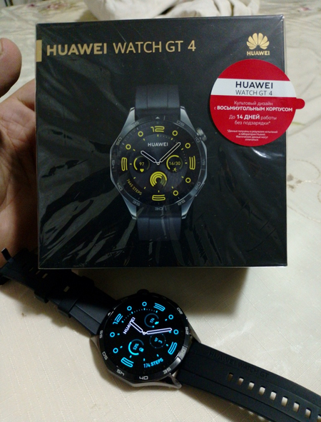 Huawei watch GT4 black 46mm