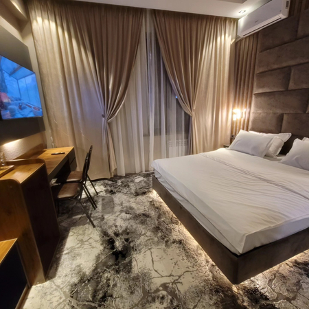 Luxe номер в гостинице по скидке. Фото реальное