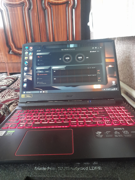 Nootebook Acer nitro 5 holati juda alo