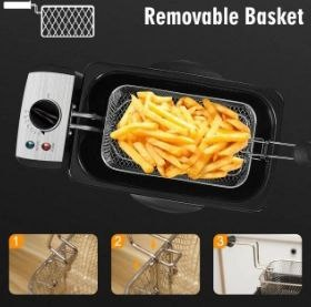 Доставка бесплатная ! Фритюрница электрическая Deep Fryer Sonifer SF-1