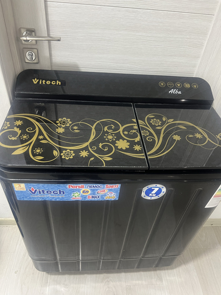 Vitech 7Kg стиральная машина , холати яхщи 8 ой ишлатилган