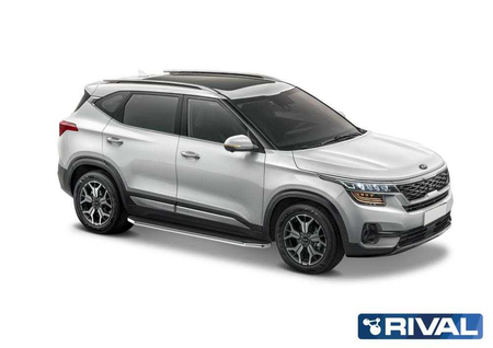 Порог площадка (подножка) для Kia seltos