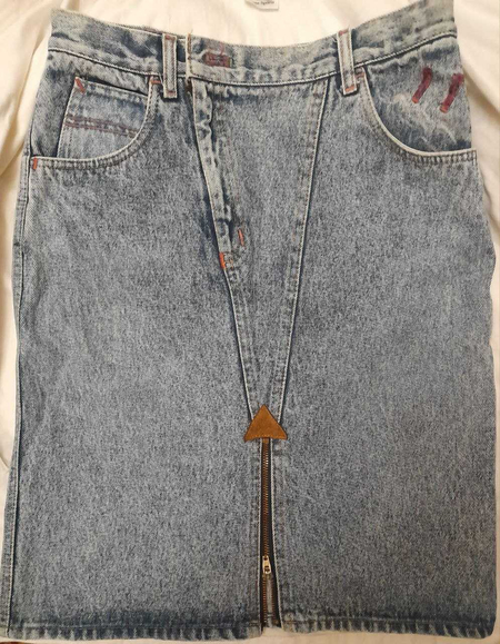 Винтажная вареная юбка Lee Cooper
