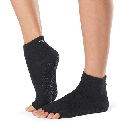 Нескользящие носки с пальцами ToeSox для пилатеса и йоги