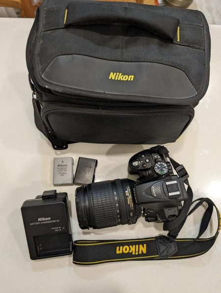 В отличном состоянии Nikon d5300