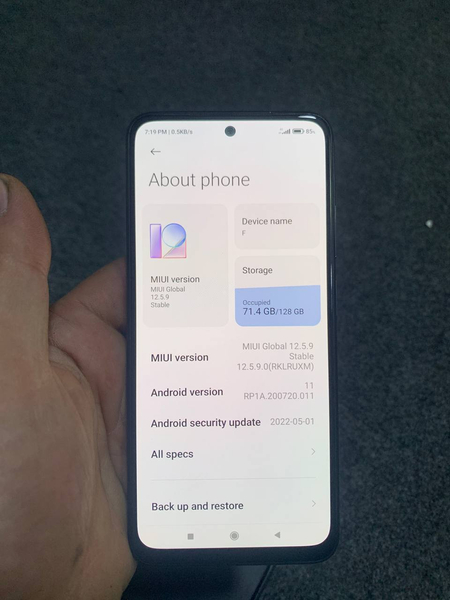 Redmi Note 10S ideal