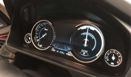 LED приборка НА BMW F10, F12, F02