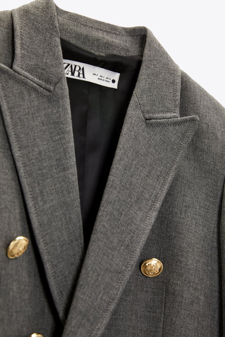 Стильный пиджак от бренда ZarA