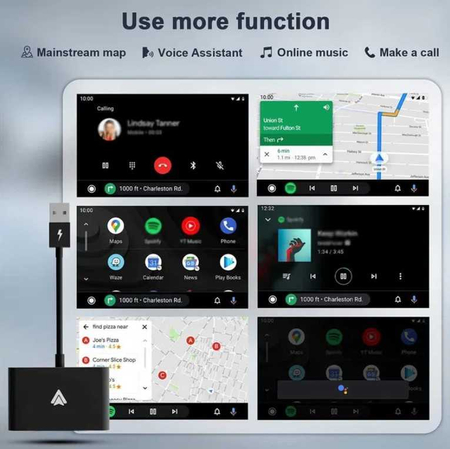 Подарок: Беспроводной адаптер для Android Auto и CarPlay