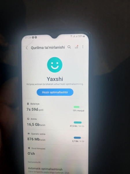 Samsung Galaxy A14 holati alo aybi yoq