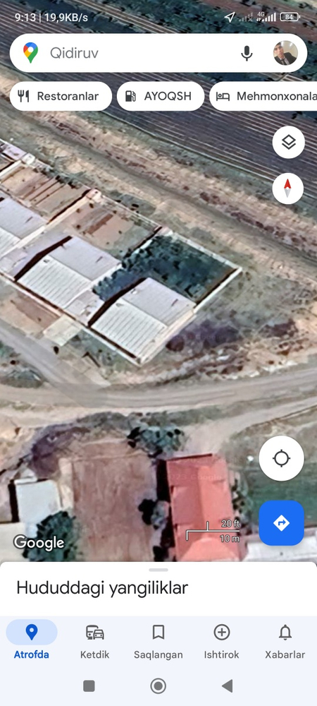 Denov tumani Hazarbogʻ SIU 2-boʻlimda joylashgan 4 xonali barcha qulay