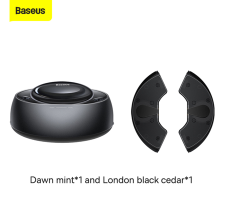 Освежитель воздуха Baseus с двумя портами Wisdom Car Smart