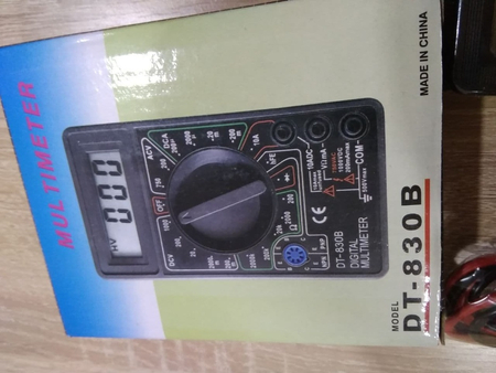 Мультиметр цифравой DT-830B тестор