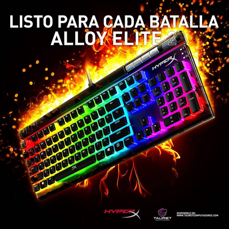 СКИДКА! Hyperx ALLOY ELITE 2/свитчи Hyperx Red Механическая Клавиатура