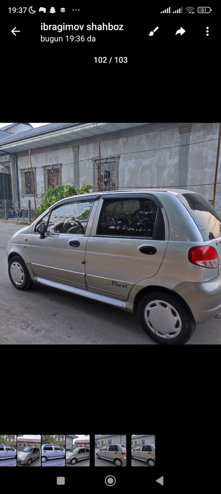 Matiz best 2011 gaz kandisaner