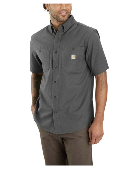 Carhartt Men’s Rugged Flex Rigby Short Sleeve Work Shirt