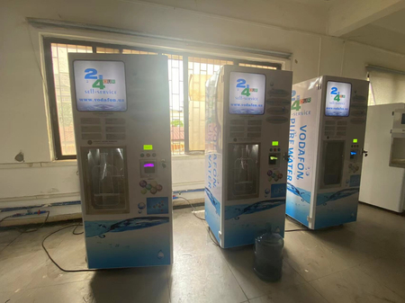 Suv vending uskunasi, suv filtrlash uskunasi.