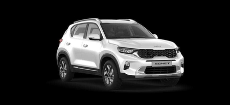 Kia Sonet Prestige 3-pozitsiya full oq rangi yengi bez probeg