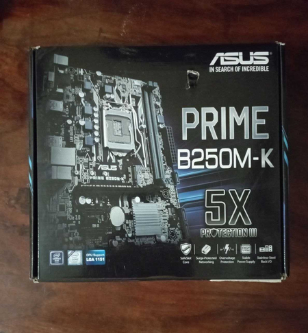 Asus prime b250m-k