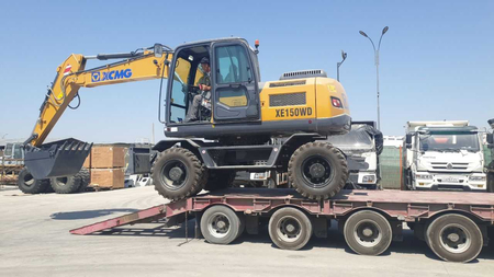 Колесный Экскаватор XE150WB