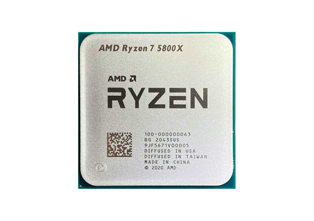 Новый процессор Ryzen 7 5800X (8 ядер, 16 потоков, 4.70GHz, 32Mb, AM4)