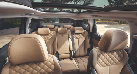 Hyundai Santa Fe biz bilan erishasz