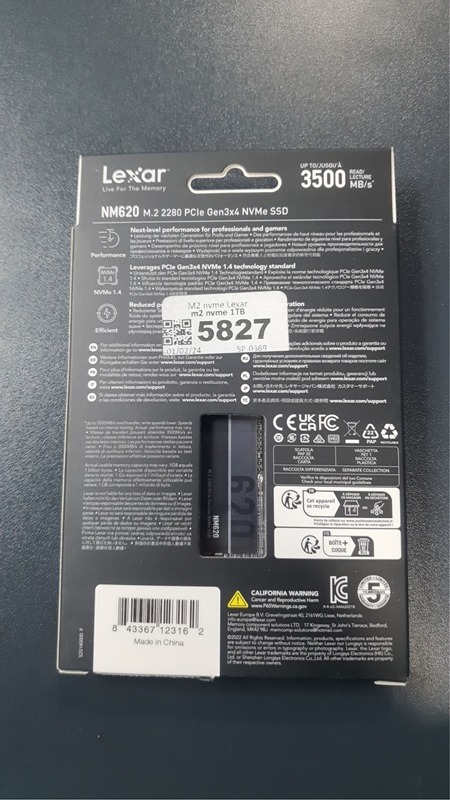 Lexar SSD  620   1-Tr