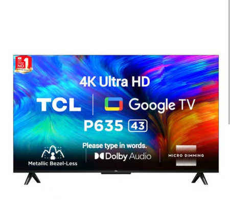 TCL  43 smart android televizor.Muddatli to'lov asosida