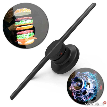 3d gologram ventilyator reklama uchun