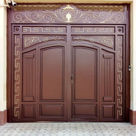 Дарвоза ва решотка краска сепиб берамиз.