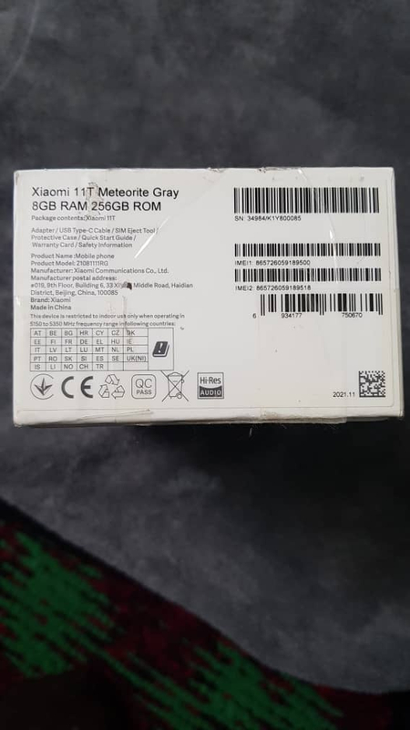 Продается телефон Xiaomi 11T  8GB RAM /256GB ROM