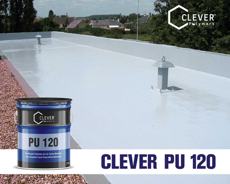 Clever Polymers PU Base 120 Гидроизоляция Полиуретановая УФ-стойкая