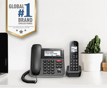 Радиотелефон Panasonic Dect 6.0  с автоответчиком 
два в одном