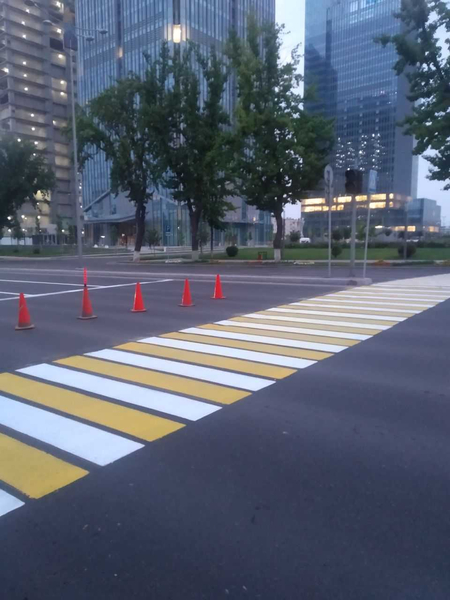 Yo'l chiziqlarini chizish xizmati