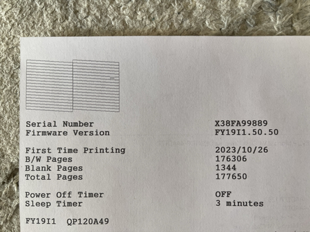 Продам чернобелый принтер Epson M105