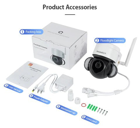 Wifi kamera ptz smart camera 5mp