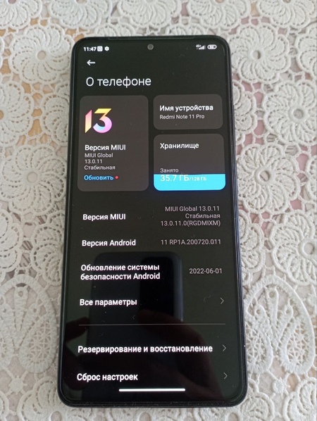Redmi note 11 pro